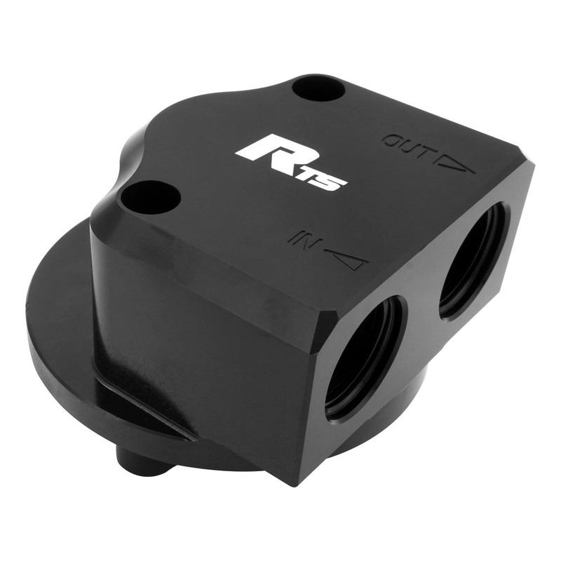 RTS Oil Filter Bypass Adapter, For Chevrolet SB & BB, 13/16''-16, 90 ...