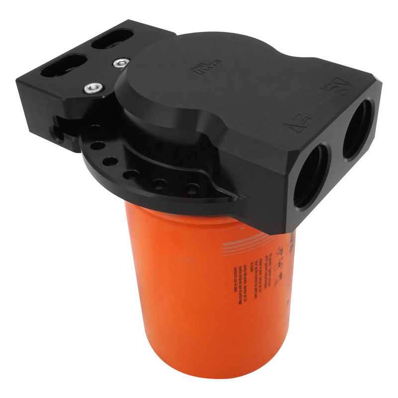 RTS Remote Oil Filter Head, With FRAM HP4 Filter, 13/16''-16 Thread ...