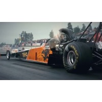 Top fuel drag car launch video - check out that tyre flex!