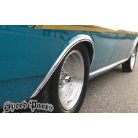 Street Pro Auto Drag wheels fitted to a clean XW Falcon